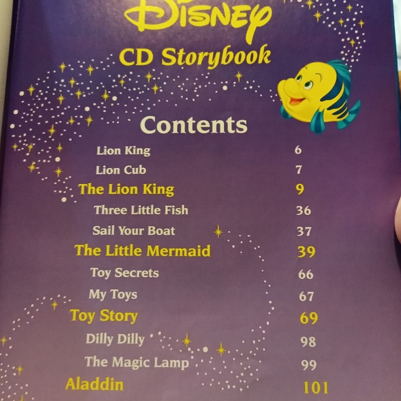 Disney | Toys | Classic Disney Cd Storybookwcd Little Mermaidtoy ...